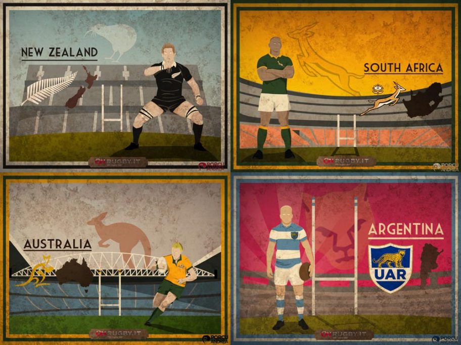 Rugby - Rugby Championship: arrivano i wallpaper di OnRugby