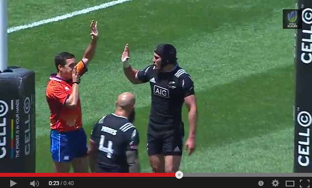 Rugby - Video: Gillies Kaka, il rugbista che di diede un "high five" da ...