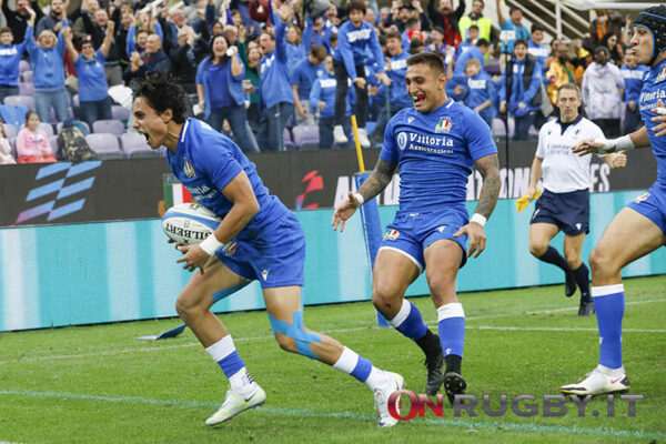 Rugby - Video: Italia spettacolo! Che meta di Ange Capuozzo