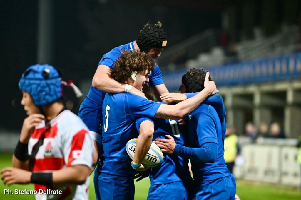 Rugby - L'Italia Under 19 ha vinto il primo Test-Match contro i pari ...