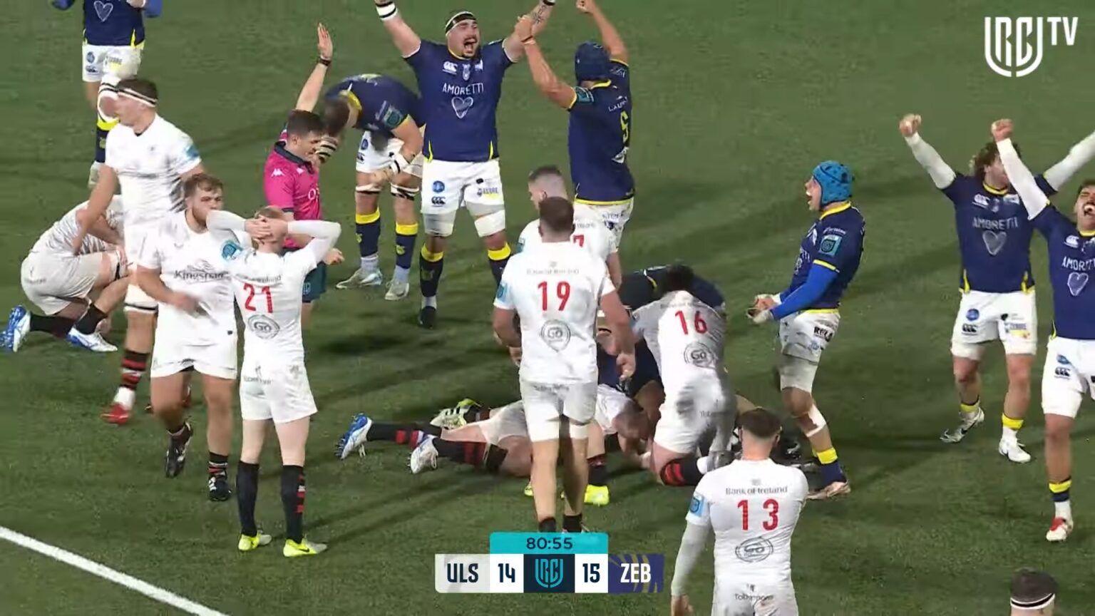 Rugby - URC: gli highlights della strepitosa vittoria delle Zebre ...